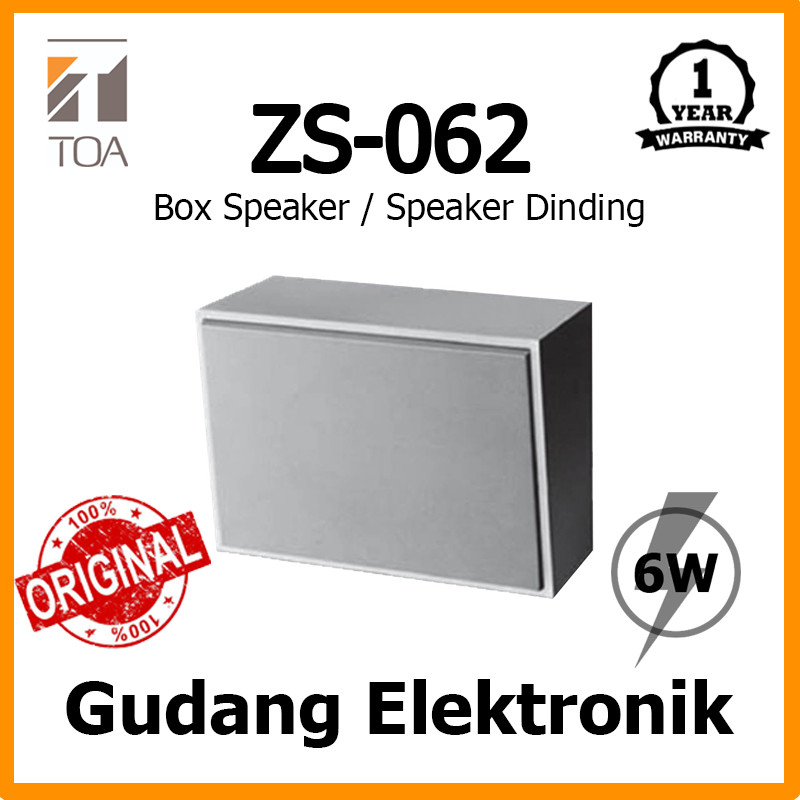 Jual TOA ZS-062 Box Speaker / Speaker Dinding | Shopee Indonesia