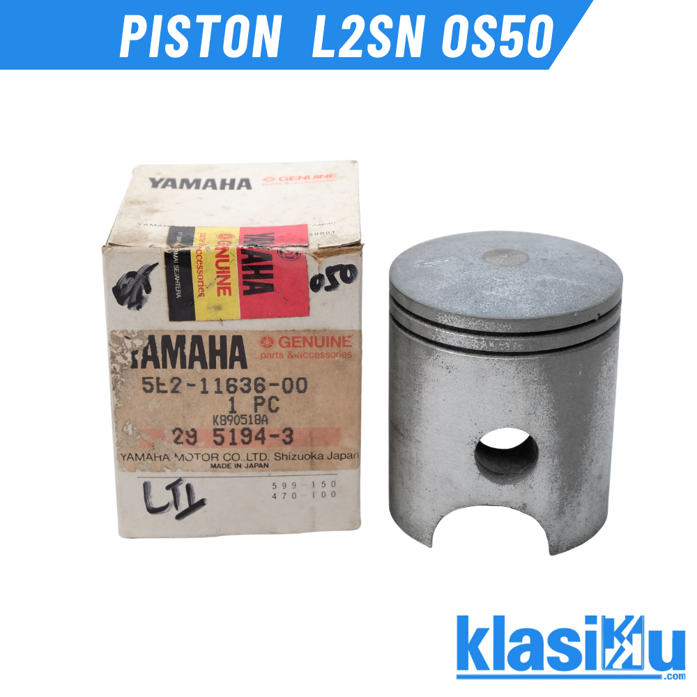 Jual Piston Seher Only Yamaha L2g L2sn L2 Super Yb100 Oversize 50 Os 0. ...