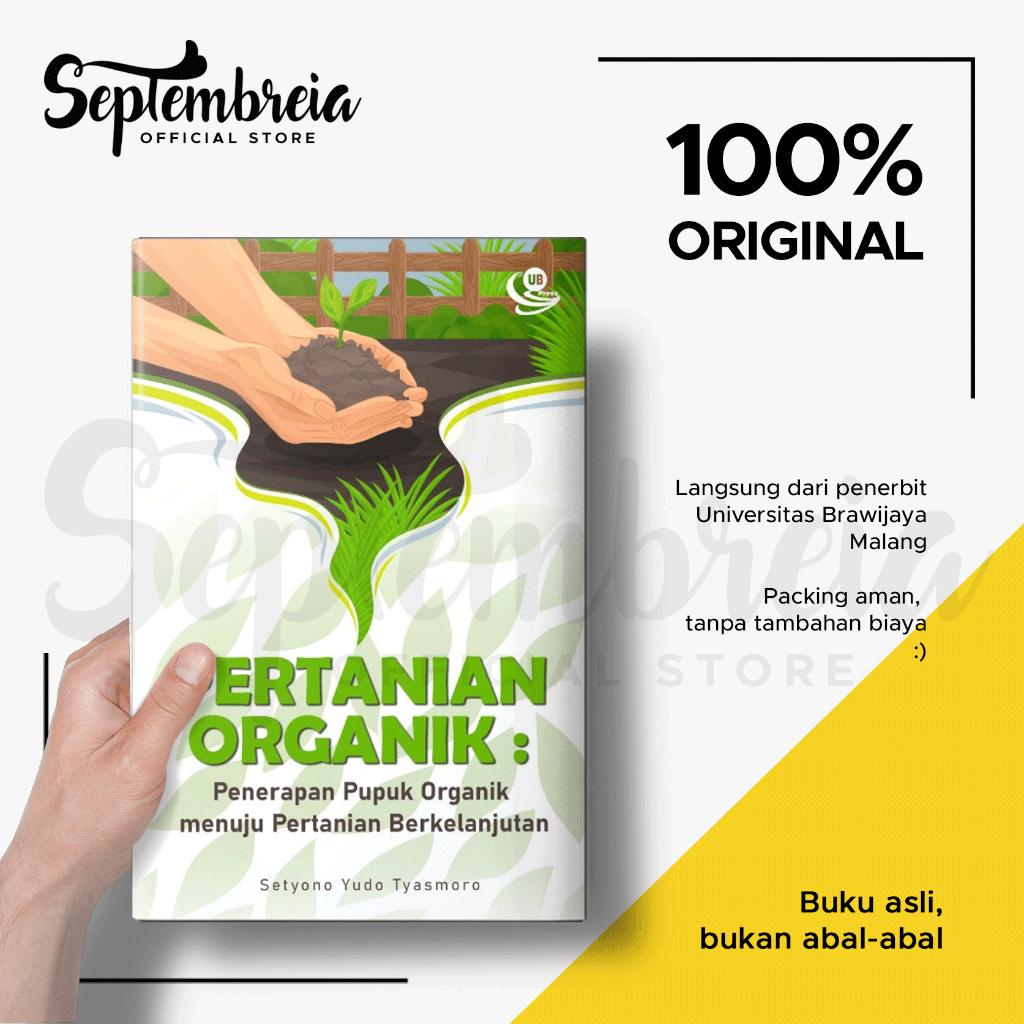 Jual Buku Original Pertanian Organik: Penerapan Pupuk Organik Menuju Pertanian Berkelanjutan ...