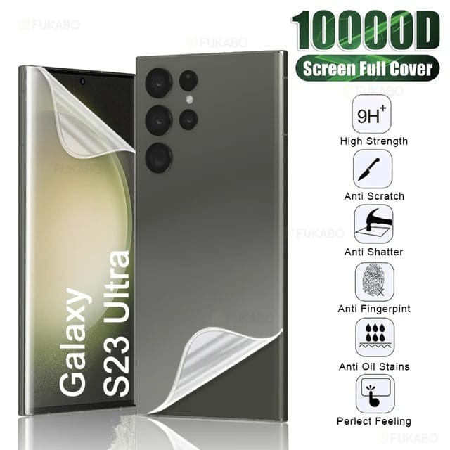 Jual SAMSUNG S23 ULTRA 5G HYDROGEL FULL BODY FRONT & BACK - MATTE BACK ...