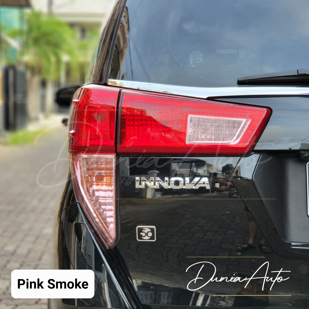 Jual Stiker Smoke Lampu Belakang Tail Light Aksesoris Innova Reborn ...