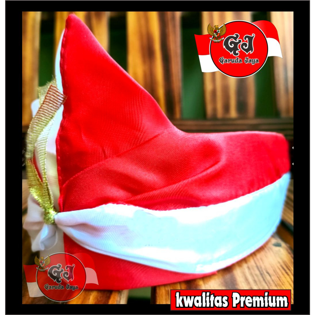 Jual iket kepala termurah /iket kepala /iket merah putih /iket kepala ...