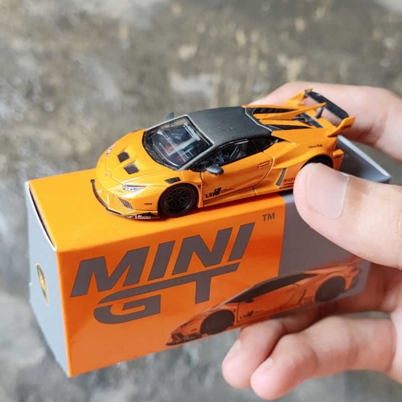 Jual MINI GT 355 LHD LB Works Lamborghini Huracan GT Arancio Borealis ...