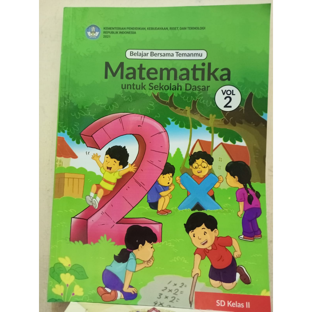 Jual BELAJAR BERSAMA TEMANMU MATEMATIKA KELAS 2 VOLUME 2 - KURIKULUM MERDEKA | Shopee Indonesia