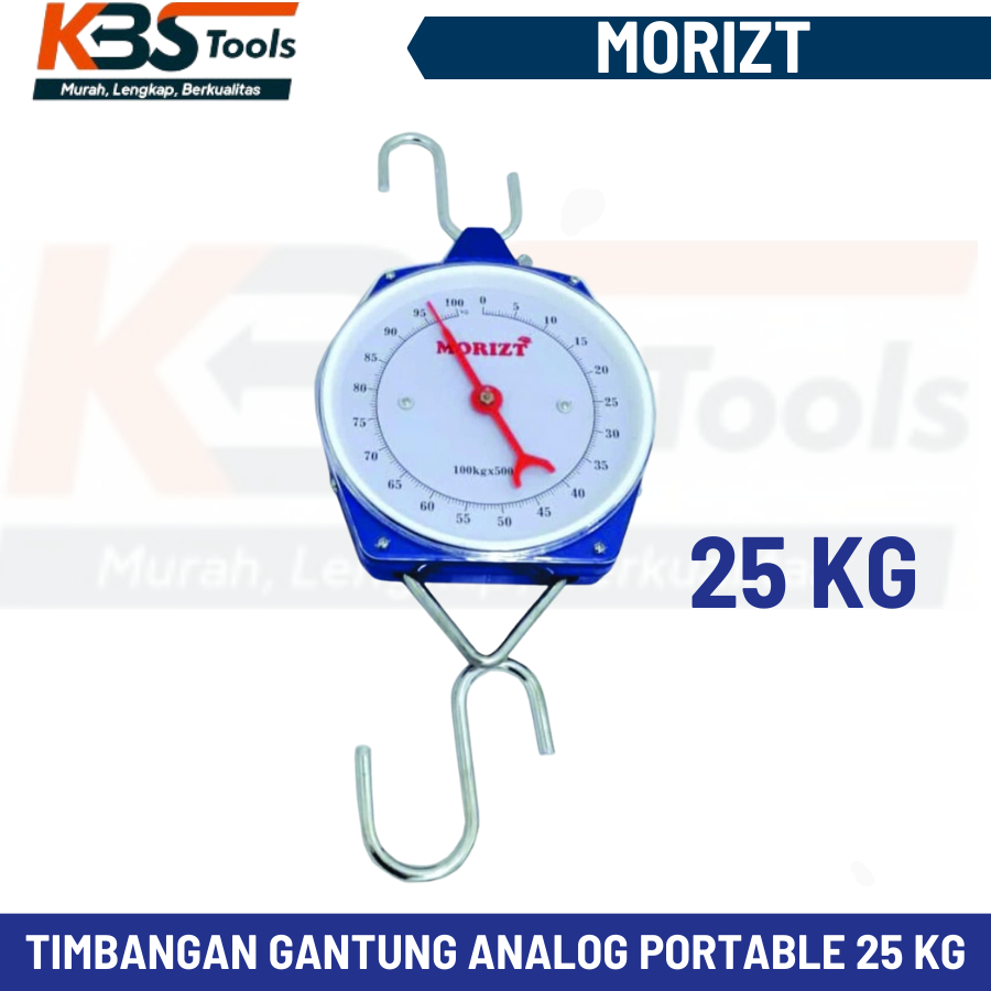 Jual Timbangan Gantung Analog 25 KG - Manual Hanger Scale profesional ...