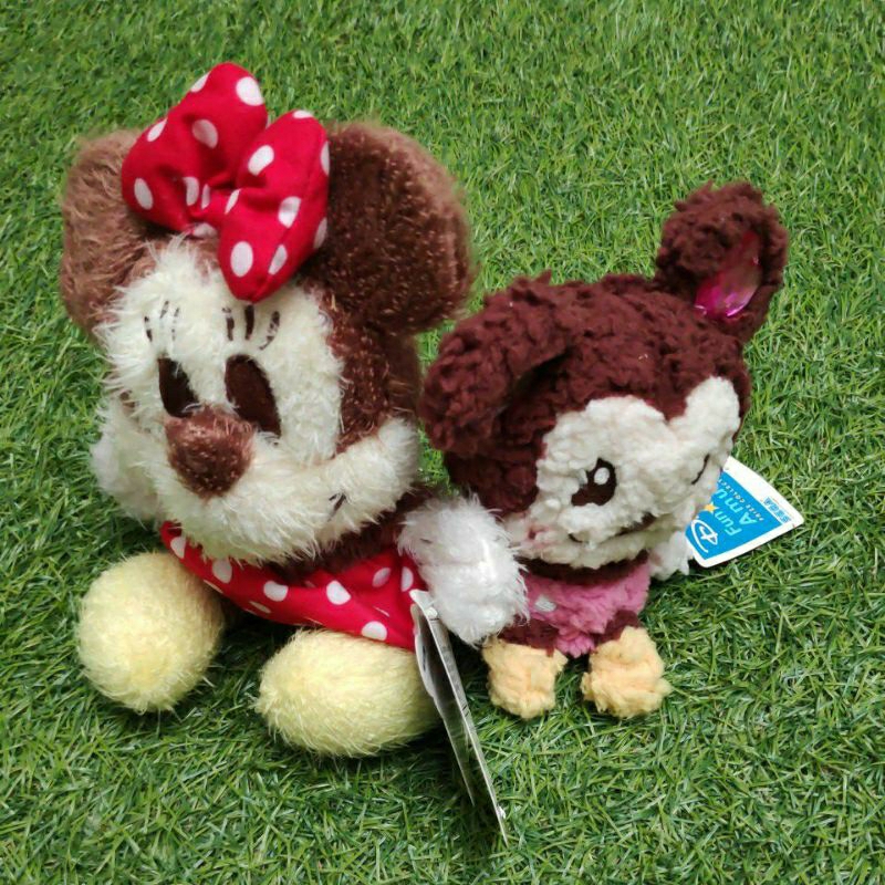 Jual Boneka Bulu Minnie Mouse teman Mickey Mouse Original Disney Sega ...