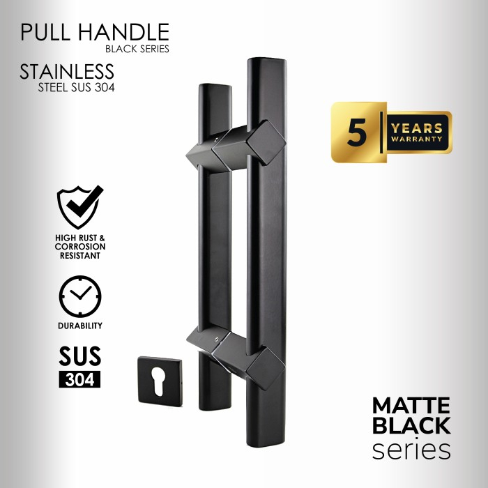 Jual SES Gagang Pintu / Pull Handle SES 206A ND-350mm BM | Shopee Indonesia