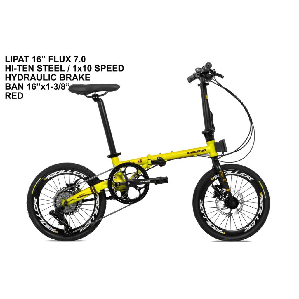 Jual Sepeda LIpat Pacific Fluxx 7.0 16" Hi Ten Steel Seperti TROY PIKES ...