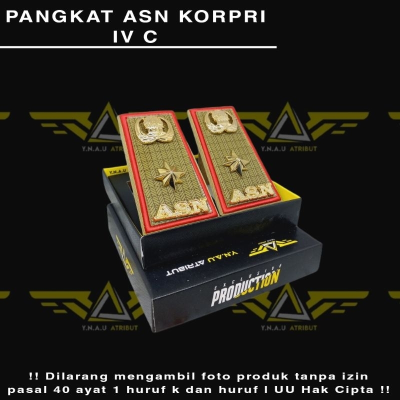 Jual ATRIBUT ASN / PANGKAT ASN KALTARA GOLONGAN 3D/4A/4B/4C/4D ...