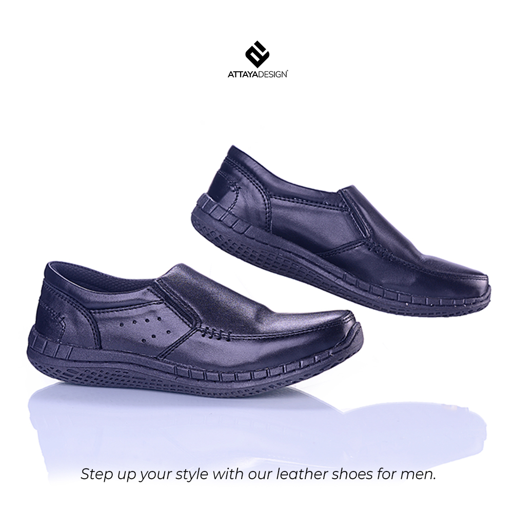 Jual Attaya Design Sepatu Casual Pria Branded Kulit Asli Berkualitas ...