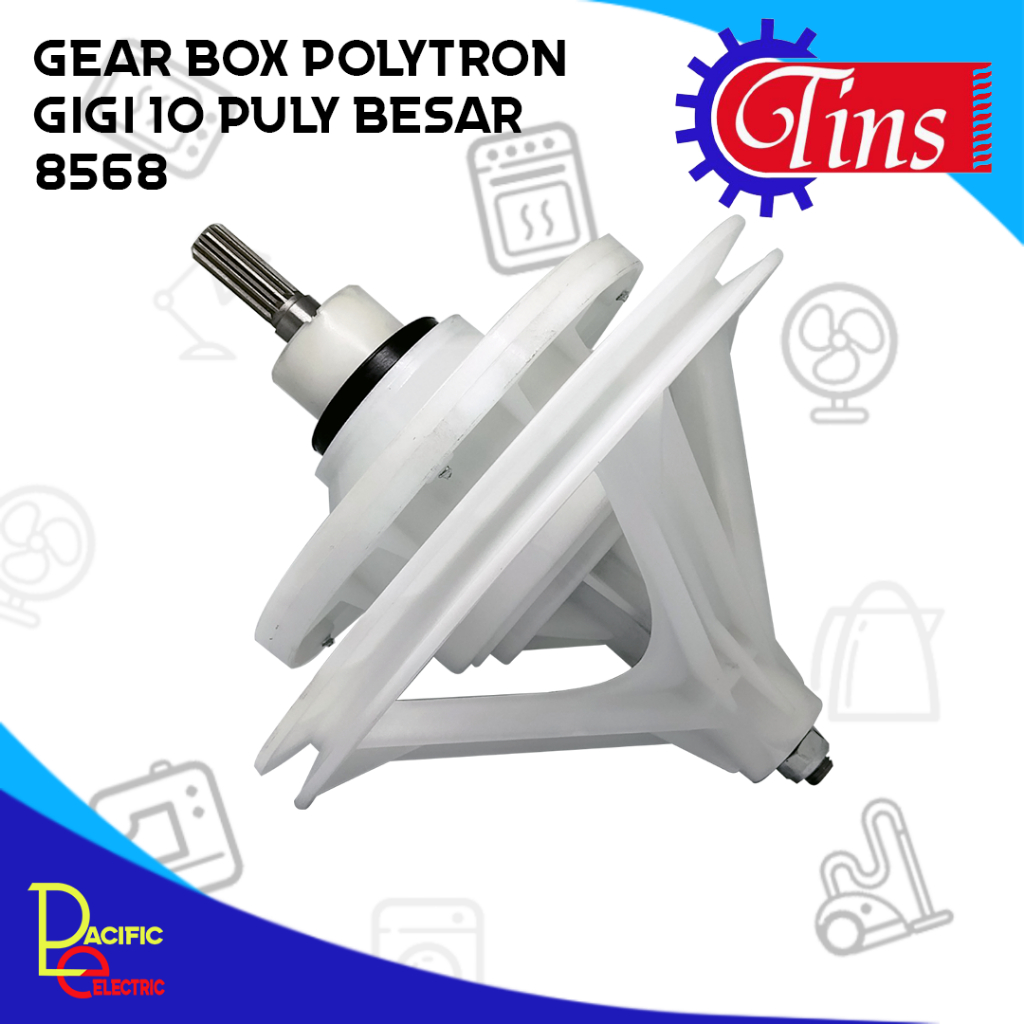Jual GEAR BOX MESIN CUCI POLYTRON AS GERIGI 10 35MM GEARBOX MESIN CUCI ...