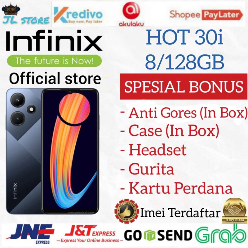 Jual INFINIX HOT 30i RAM 8GB 128GB GARANSI RESMI INFINIX | Shopee Indonesia