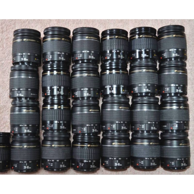 Jual Lensa Kit 28-80 USM Normal siap Pakai Fullframe Juga bisa | Shopee ...