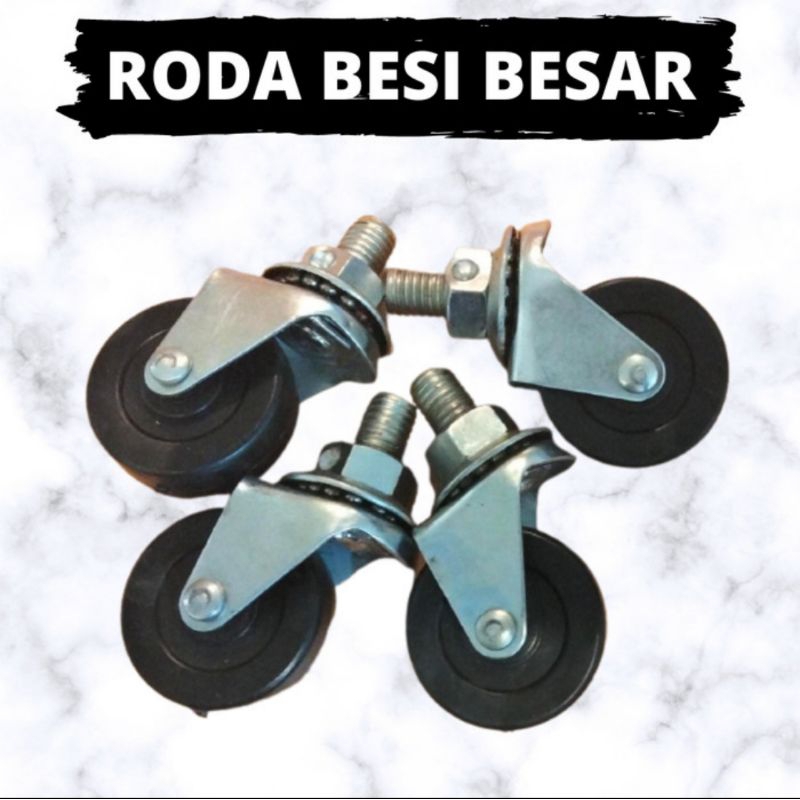Jual RODA BESI BESAR / RODA RAK OBRAL | Shopee Indonesia