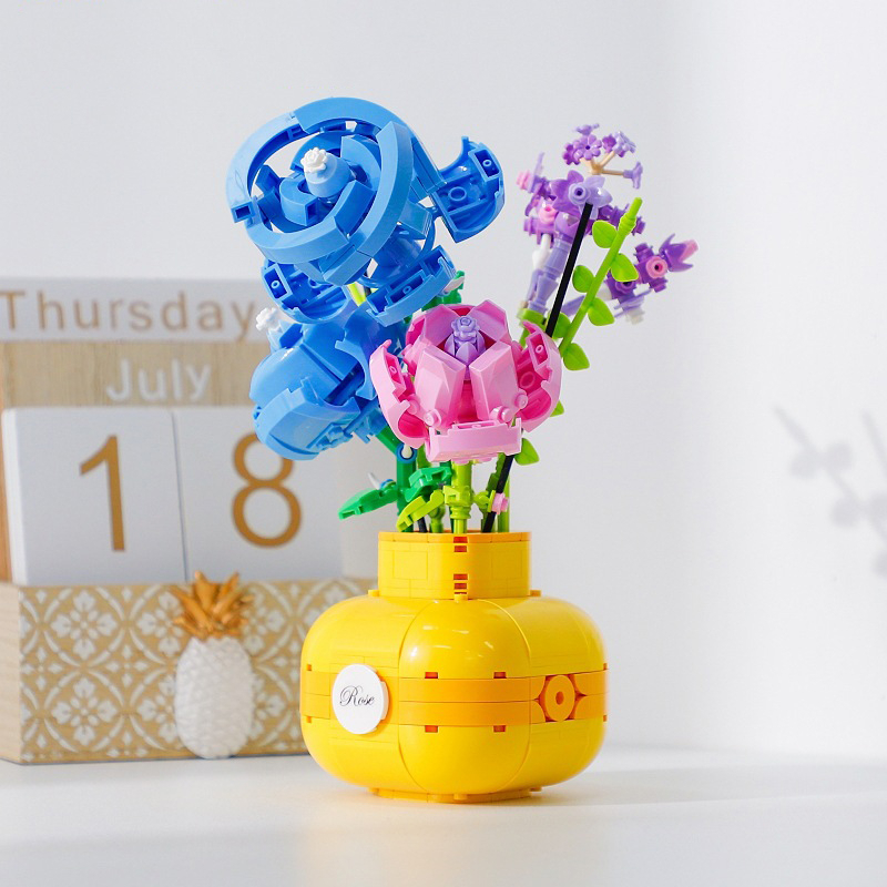 Jual LELE BROTHER Flower gift/ Flower Bouquet Balok /Buket Bunga ...