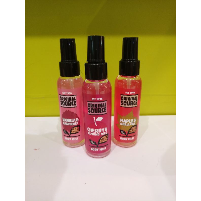 Jual Original Source Body mist 100ml | Shopee Indonesia