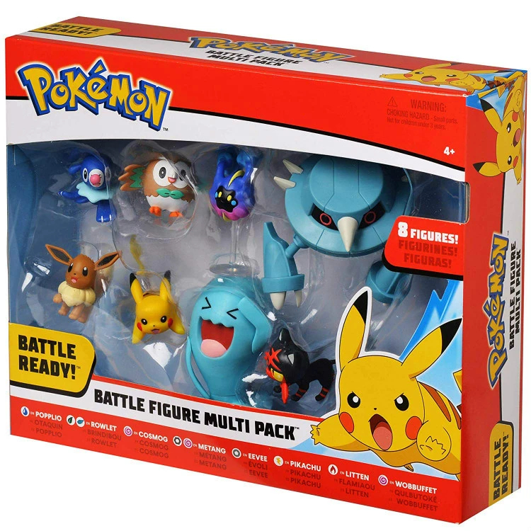 Jual 8-pack Action Figure Pokmon Multi Pack Pokemon Battle Figures Toys ...