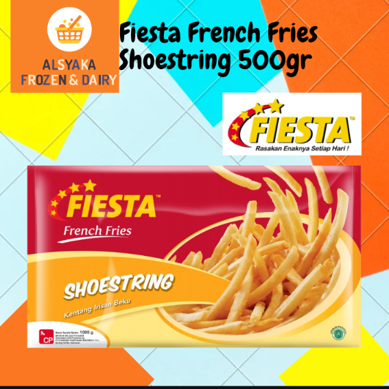 Jual Fiesta French Fries Shoestring 500gr | Shopee Indonesia