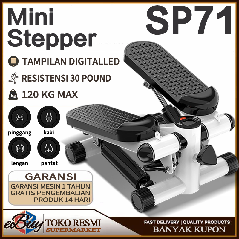 Jual e-Buy Mini Stepper - Alat Fitness Olahraga - Air Climber Steper | Shopee Indonesia