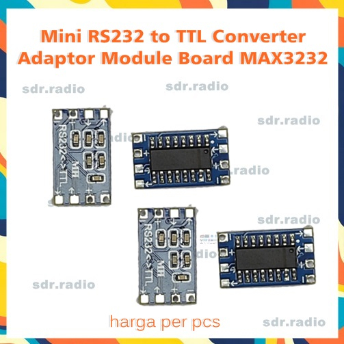 Jual Mini RS232 to TTL Converter Adaptor Module Board MAX3232 | Shopee ...