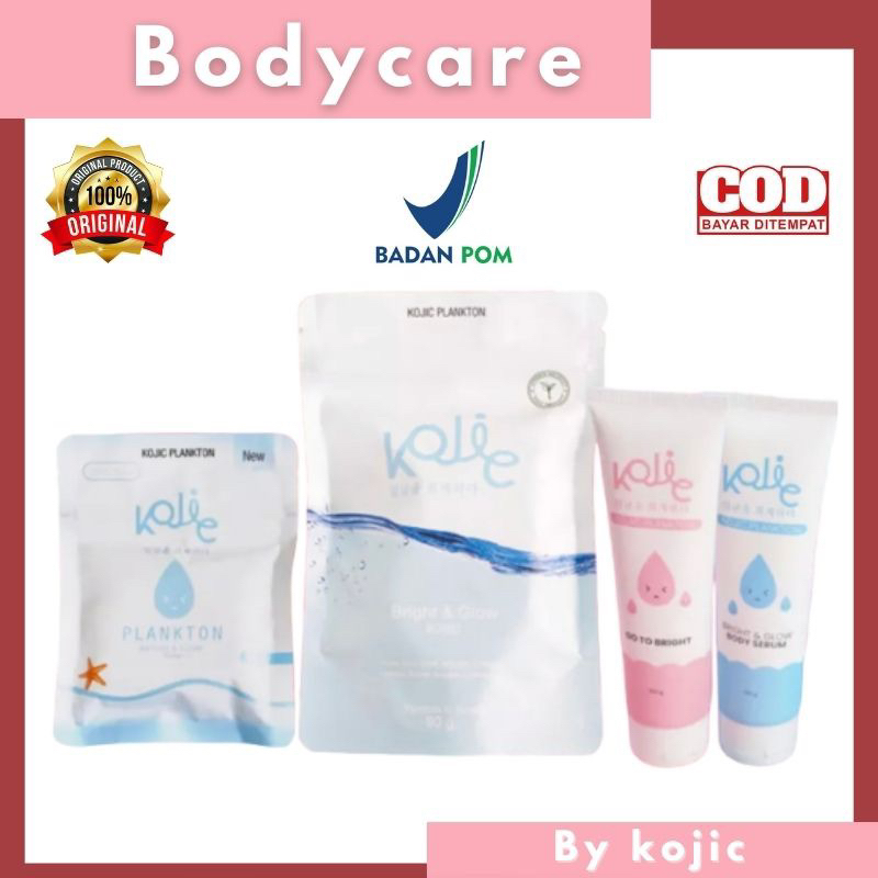 Jual KOJIC PLANKTON Bright & Glow Face Soap/Kojic (Sabun Wajah ...