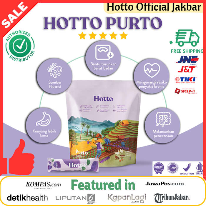 Jual Hotto Purto Oat 1 Pouch Isi 16 Sachets (Most Saving) | Shopee Indonesia