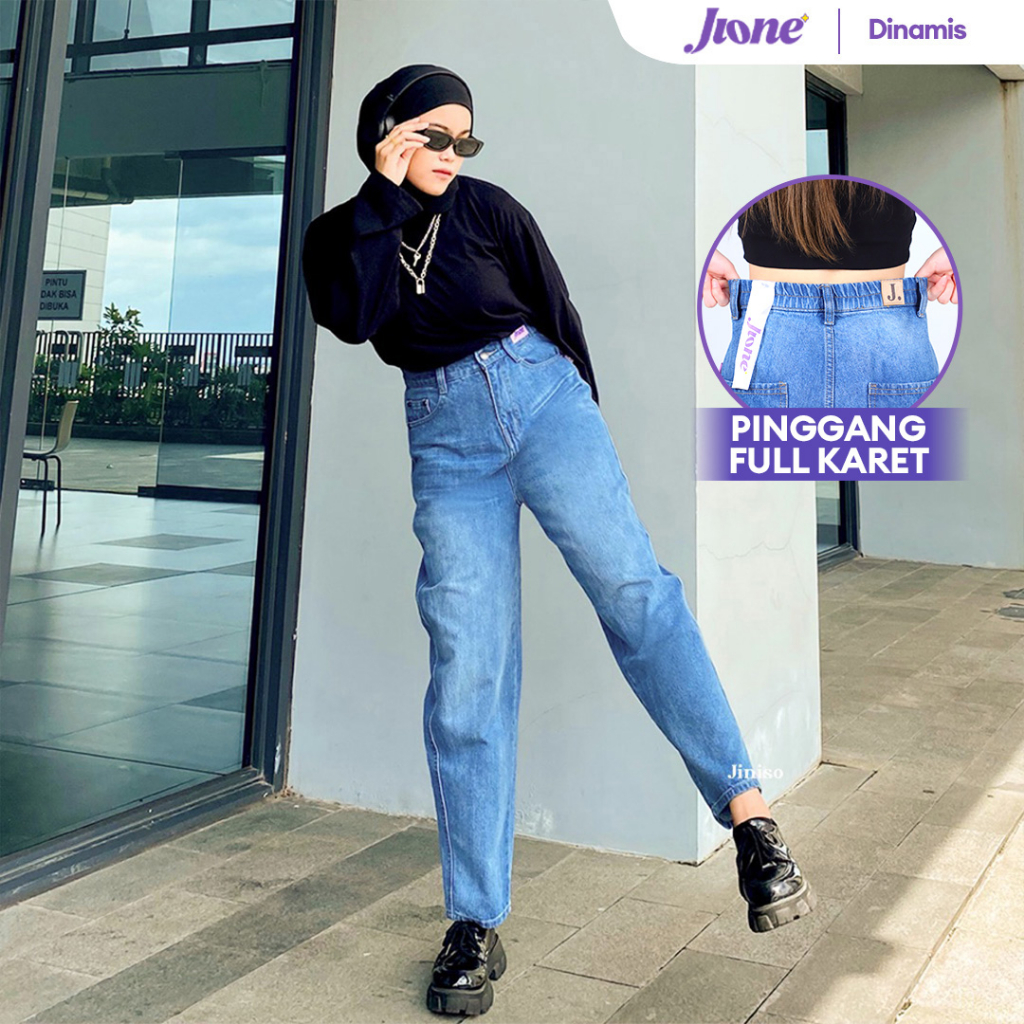 Jual JINISO Jione Celana Baggy Mom Highwaist Jeans 380 | Shopee Indonesia Jual JINISO Jione Celana Baggy Mom Highwaist Jeans 380 | Shopee Indonesia
