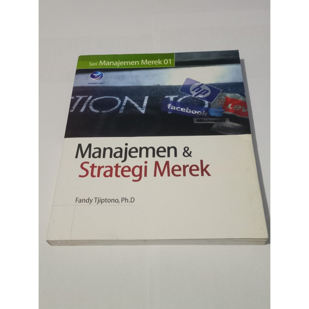 Jual Buku Second ORIGINAL Manajemen & Strategi Merek (Fandy Tjiptono ...