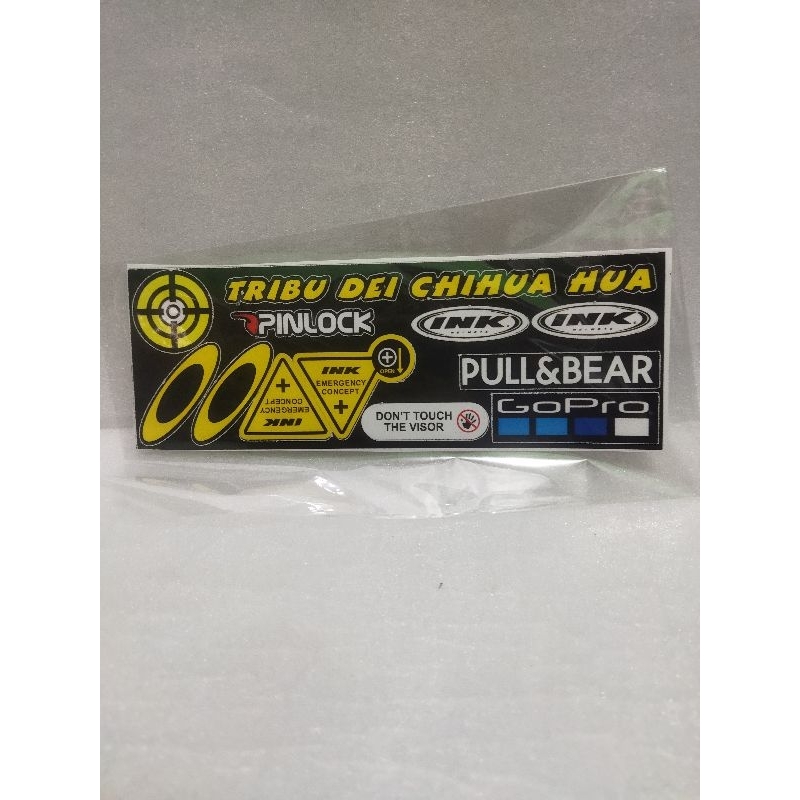 Jual Stiker kaca helm INK | Shopee Indonesia