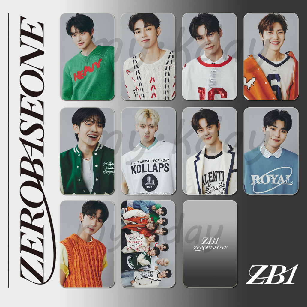 Jual PC-1265, Photocard ZB1 ZEROBASEONE Profile Picture 2 sisi | Shopee ...