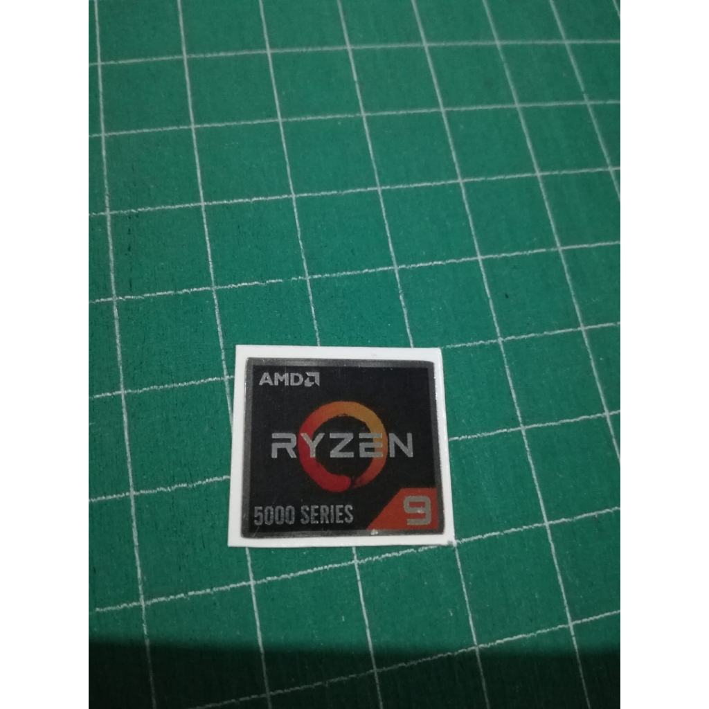 Jual Stiker AMD Ryzen 9 5000 Series Mengkilap | Shopee Indonesia