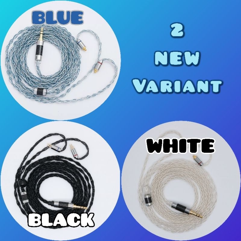 Jual Xinhs Rainbow Blue 8 Core SPC MMCX/2pin 3.5mm | Shopee Indonesia