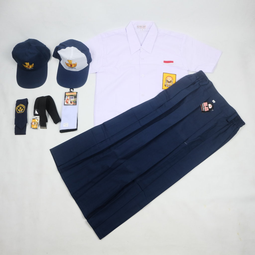 Jual Setelan Super Lengkap Seragam Sekolah SMP BAJU PENDEK ROK PANJANG ... Jual Setelan Super Lengkap Seragam Sekolah SMP BAJU PENDEK ROK PANJANG ...