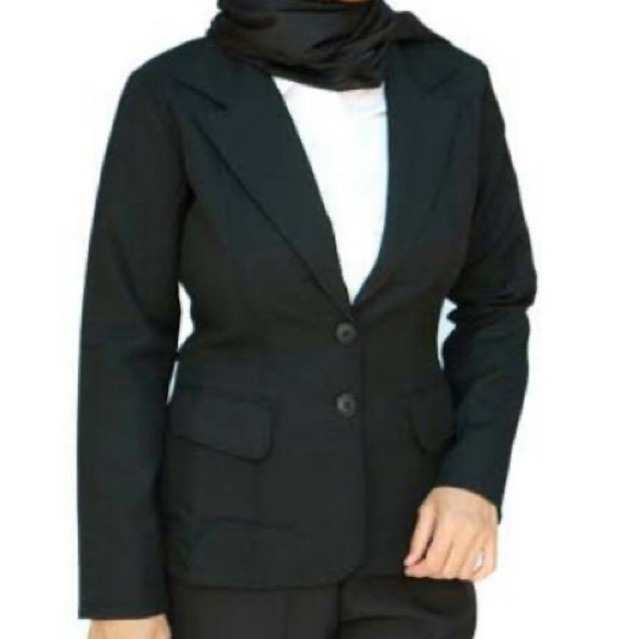 Jual Jas wanita / jas hitam / jas formal wanita / jas kerja / jas ujian ...