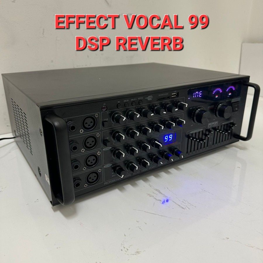 Jual Power amplifier BMA DAJ 800B Original DAJ800B 800 B Effect Reverb | Shopee Indonesia