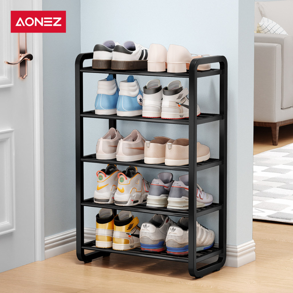 Jual AONEZ Rak Sepatu 5 Susun /Tempat Depatu Portable/Rak Sepatu ...