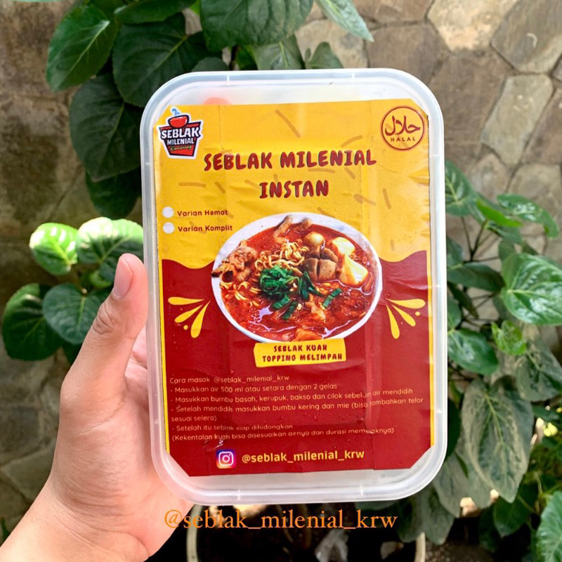 Jual Seblak Milenial Varian Komplit | Shopee Indonesia