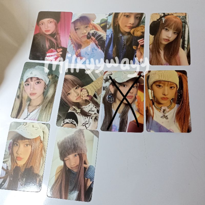 Jual photocard newjeans omg weverse b ver official hanni hyein tuspi minji boneka danielle ...