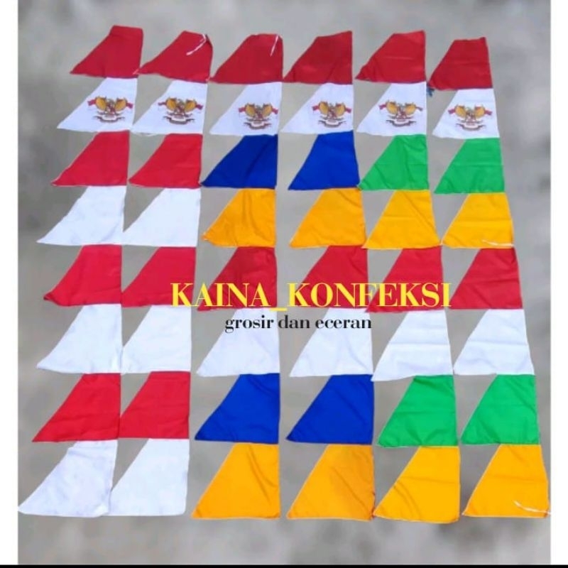 Jual UMBUL UMBUL WARNA WARNI 8 MATA GERGAJI BENDERA UMBUL UMBUL | Shopee Indonesia