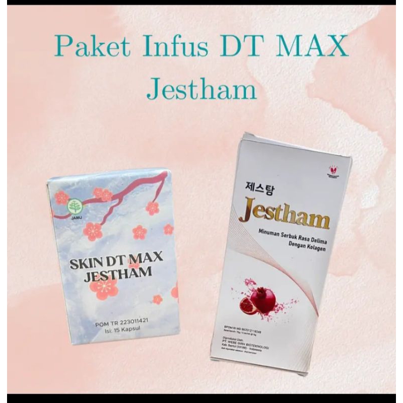 Jual Paket Infus DT MAX Jestham | Shopee Indonesia