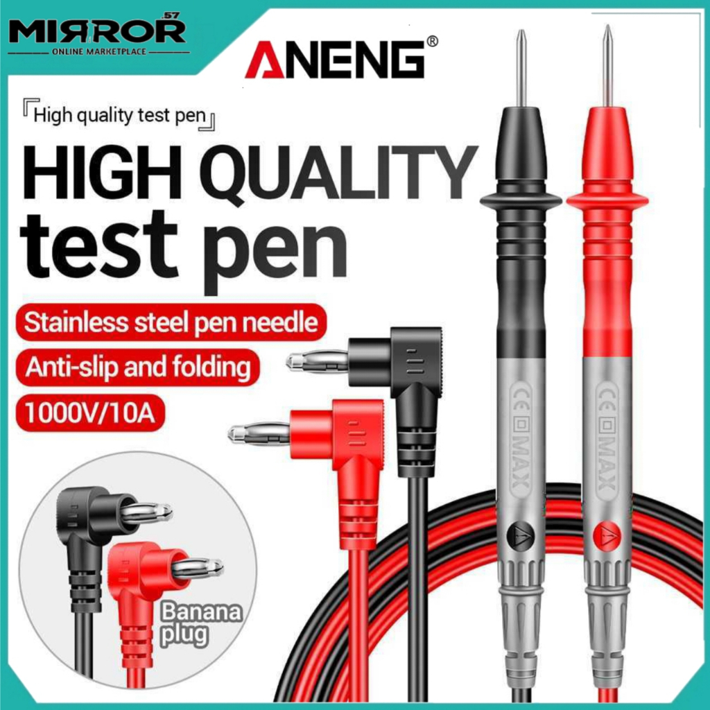 Jual Kabel Pemeriksaan Aliran Listrik Digital Multimeter 10A 1000V 70 ...