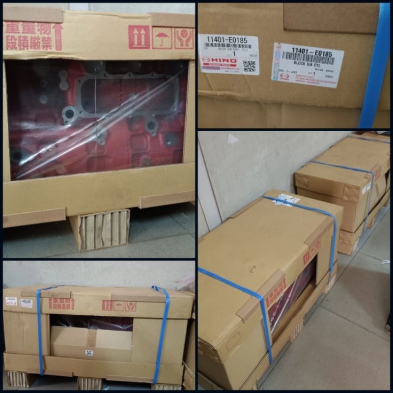 Jual BLOCK ENGINE ASSY HINO 500 FM260 FL FG SG RG R260 J08E/C 11401 ...