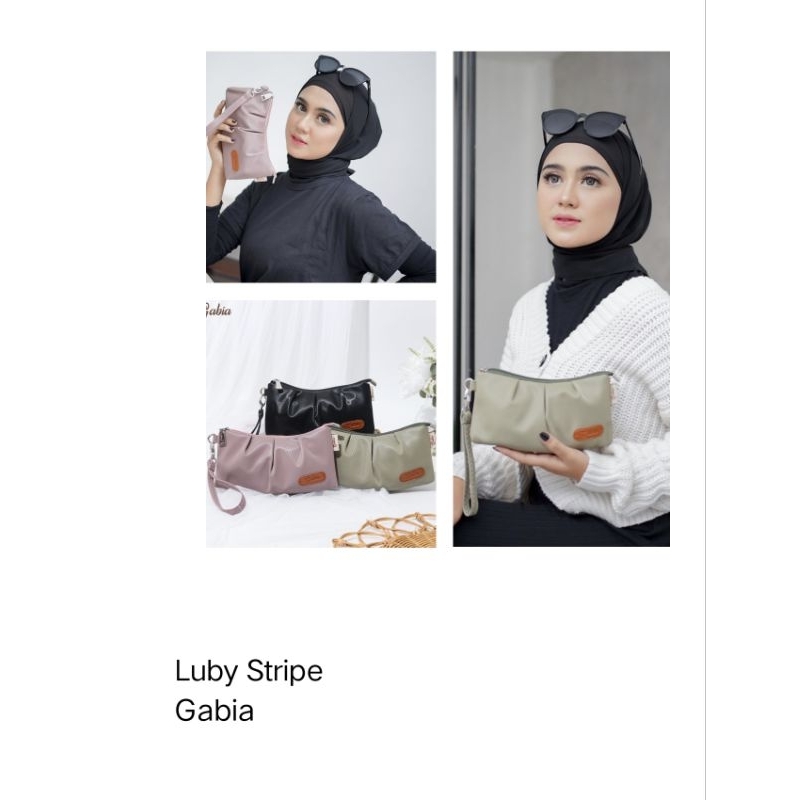 Jual Dompet make up dan uang// luby pouch by gabia | Shopee Indonesia