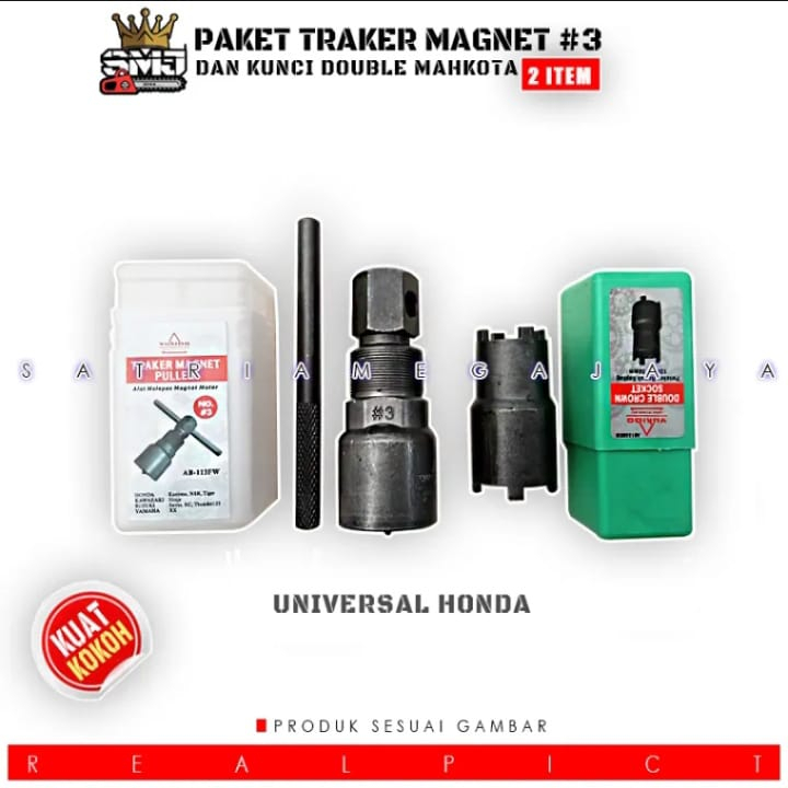 Jual PAKET murah 2 ITEM Treker Magnet Puller NO#3 Kunci Mahkota ...