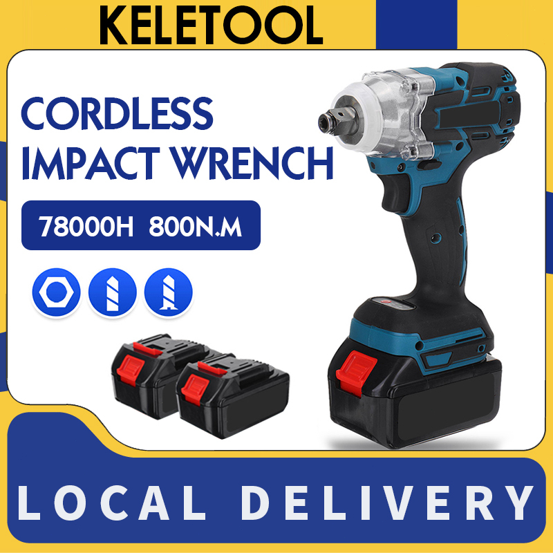 Jual Impact wrench listrik bor impact baterai APR kunci inggris Small ...
