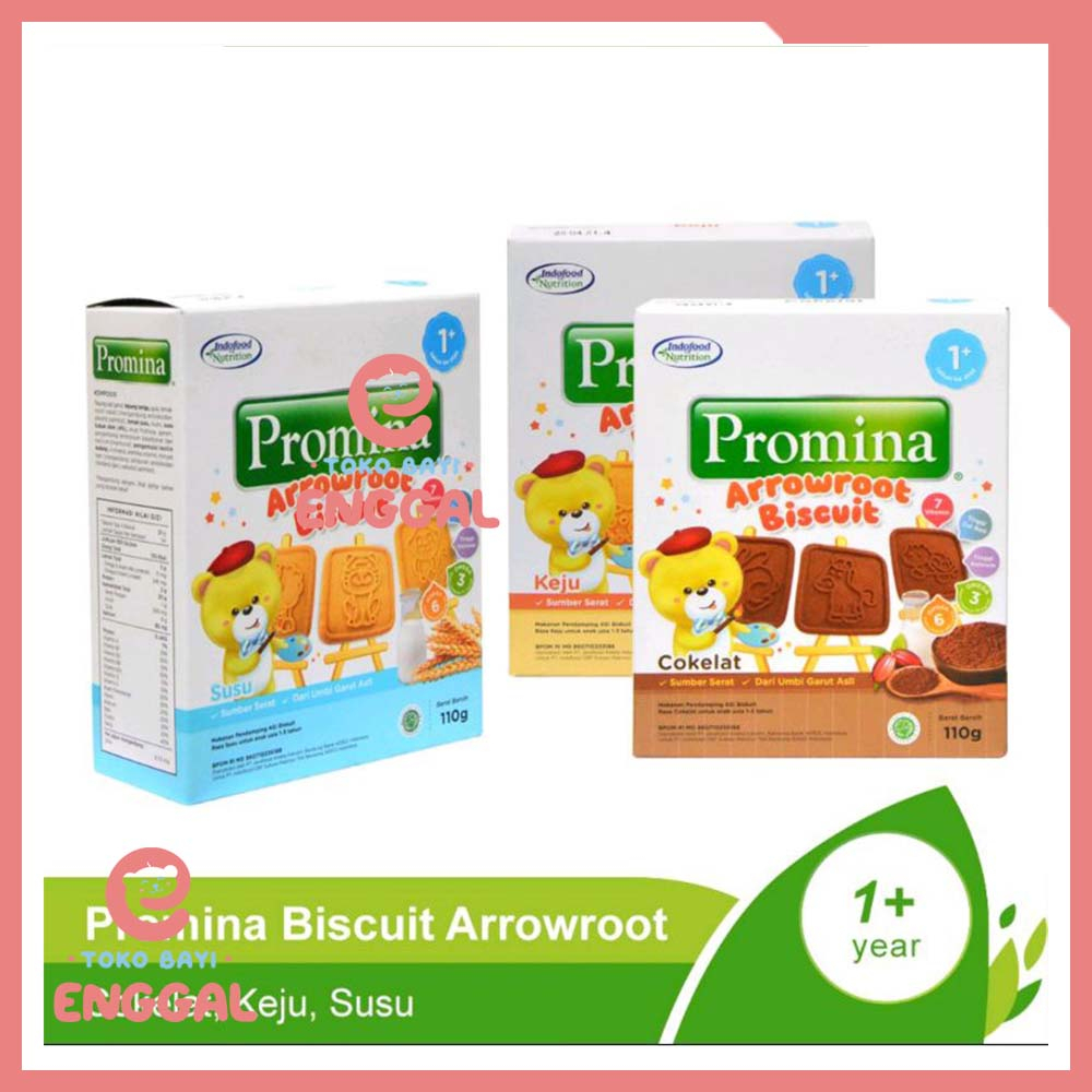 Jual Promina Arrowroot Biscuit 110g / Biskuit Bayi | Shopee Indonesia