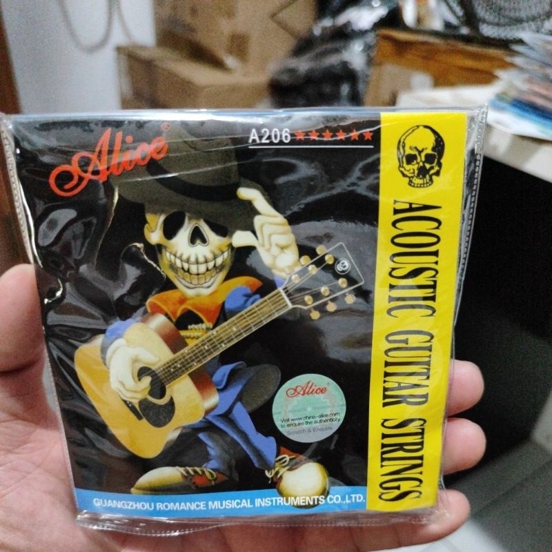 Jual Senar gitar akustik Alice A206/guitar string Alice A206 | Shopee ...