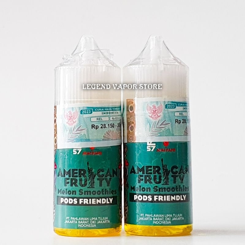 Jual SALT NIC - LIQUID AMERICAN FRUITY Melon Smoothies 30ML 12MG ...