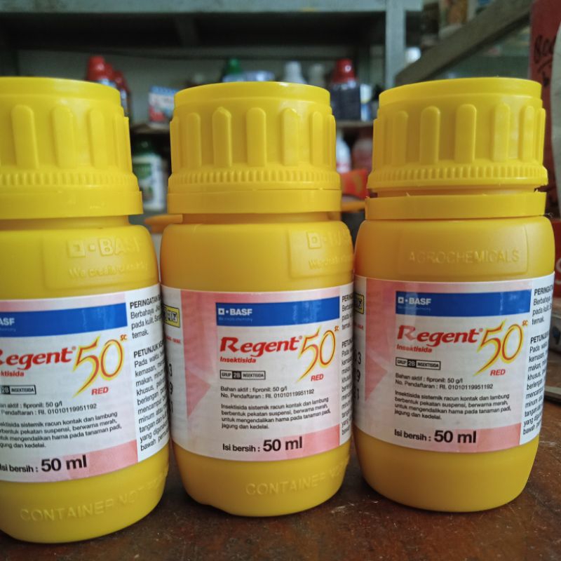 Jual insektisida REGENT RED 50 SC. kemasan 50 ml | Shopee Indonesia