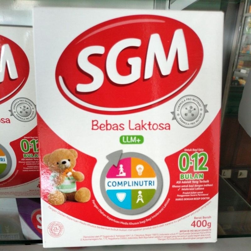 Jual SGM LLM+ 400 GR 0-12 BULAN / SUSU NON LACTOSA UNTUK DIARE | Shopee ...